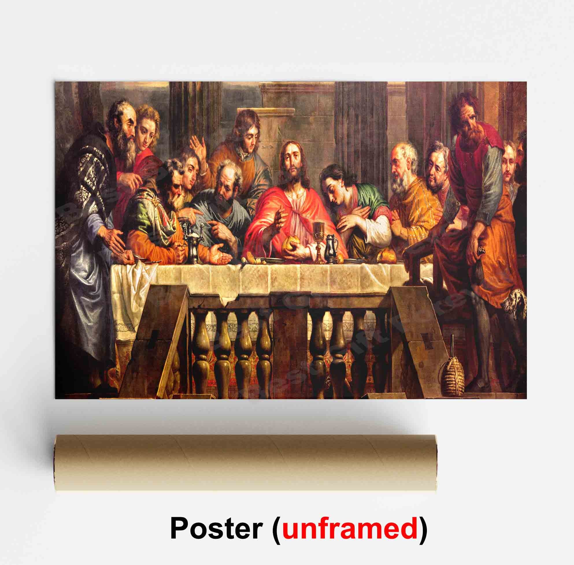 The Last Supper Painted by Jan Erasmus Quellinus Reproduction - Etsy
