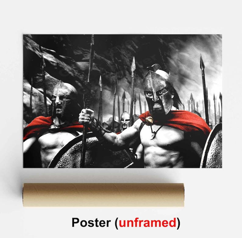 300 Spartans Movie Film the Battle of Thermopylae Empire Greek - Etsy