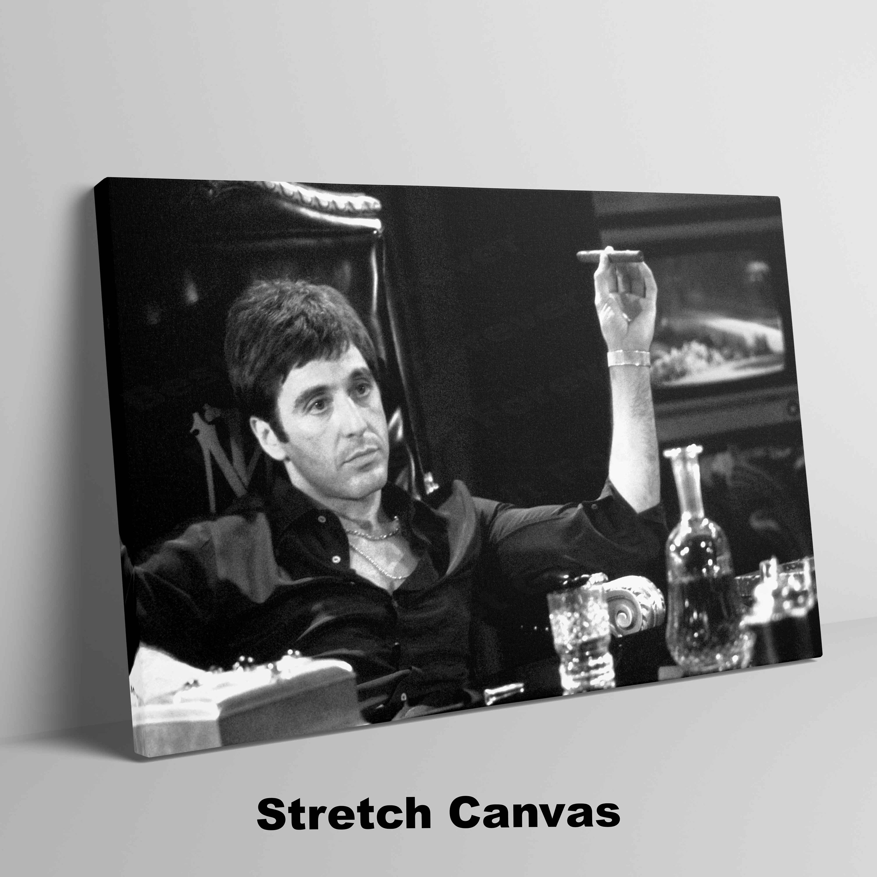 Scarface Tony Montana Al Pacino Movie Miami Drug Smoke Cigar - Etsy