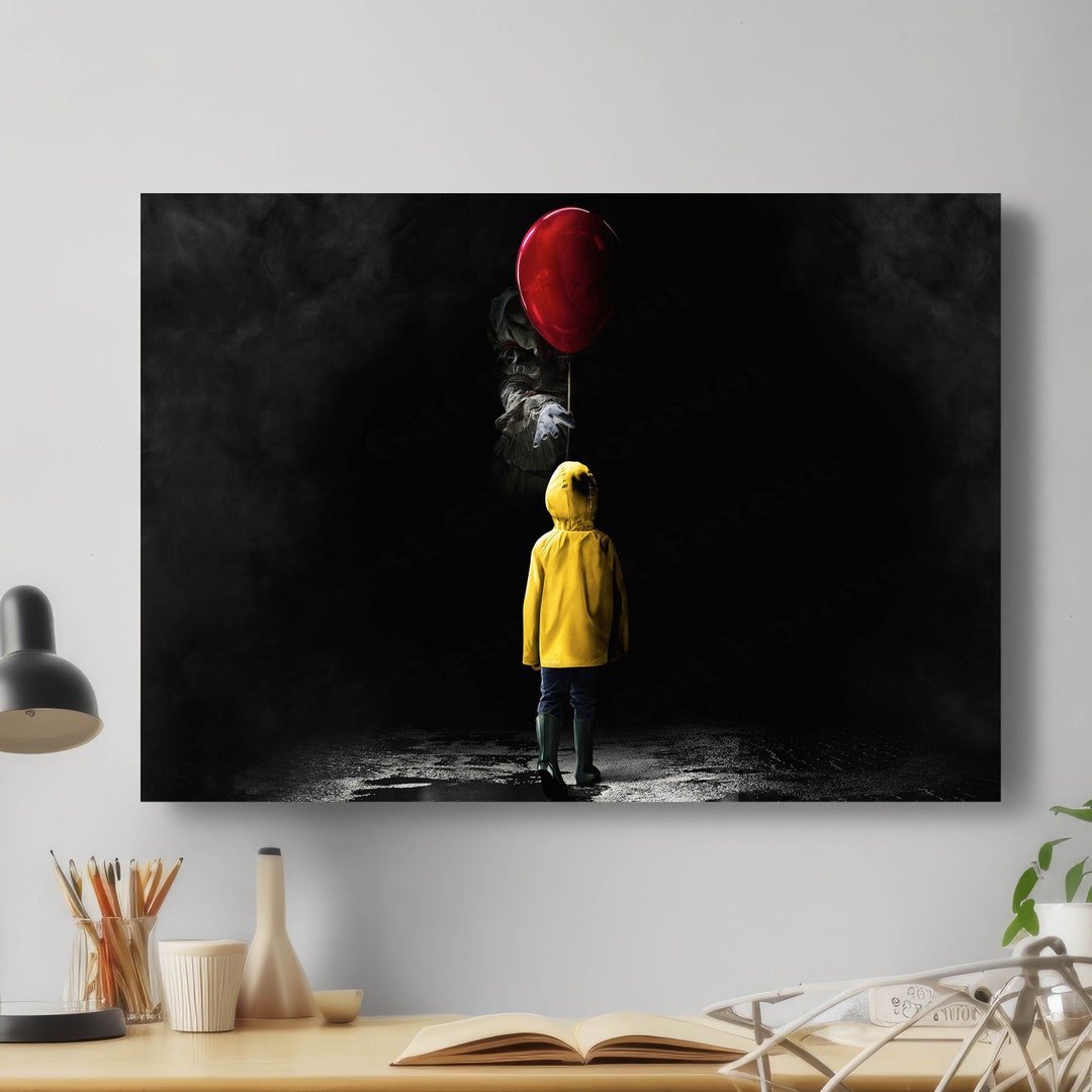 It Horror Film Movie Poster Picture Print Canvas Wall Art Best Gift for ...