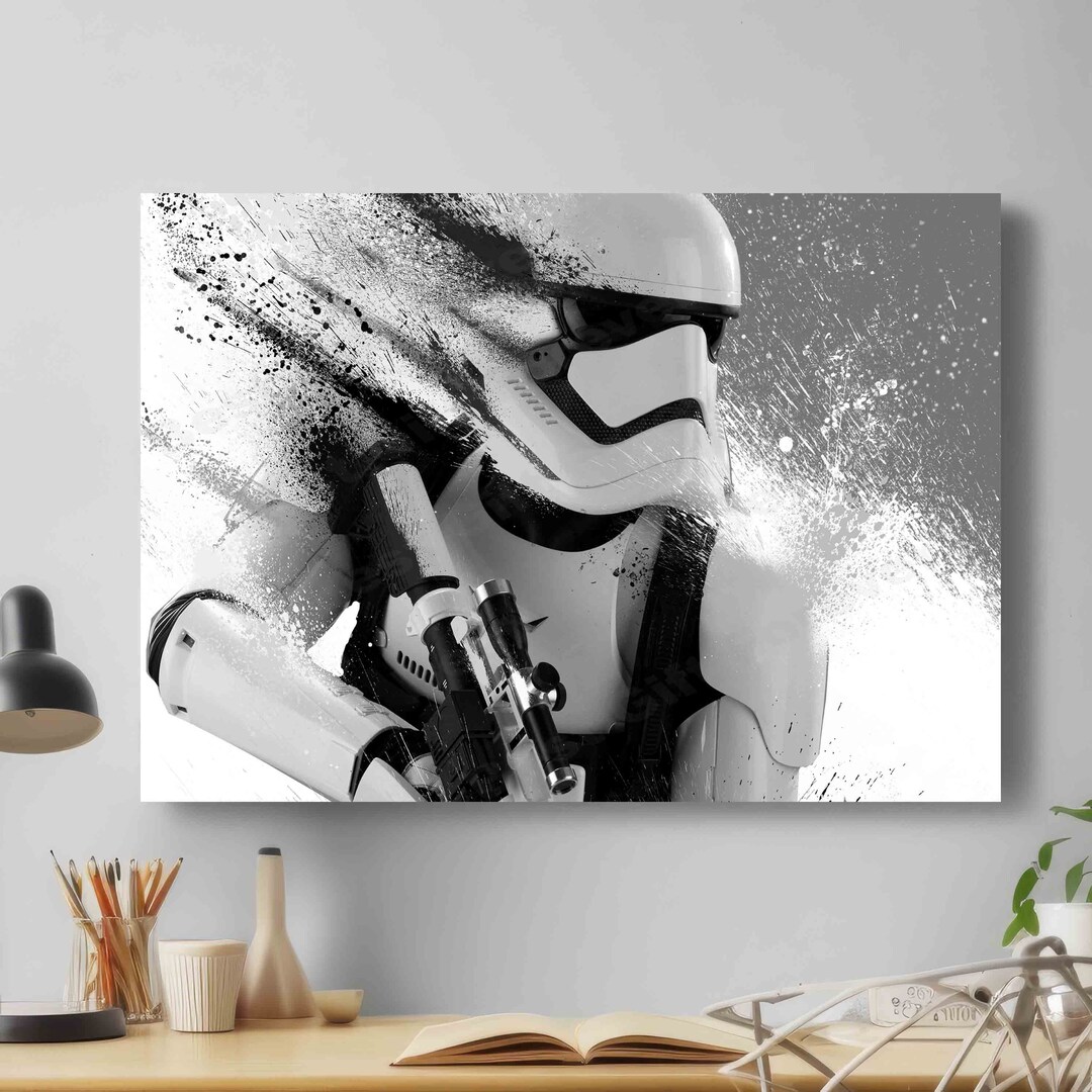 Star War Trooper Galactic Empire Soldiers Poster Print Modern Wall Art ...