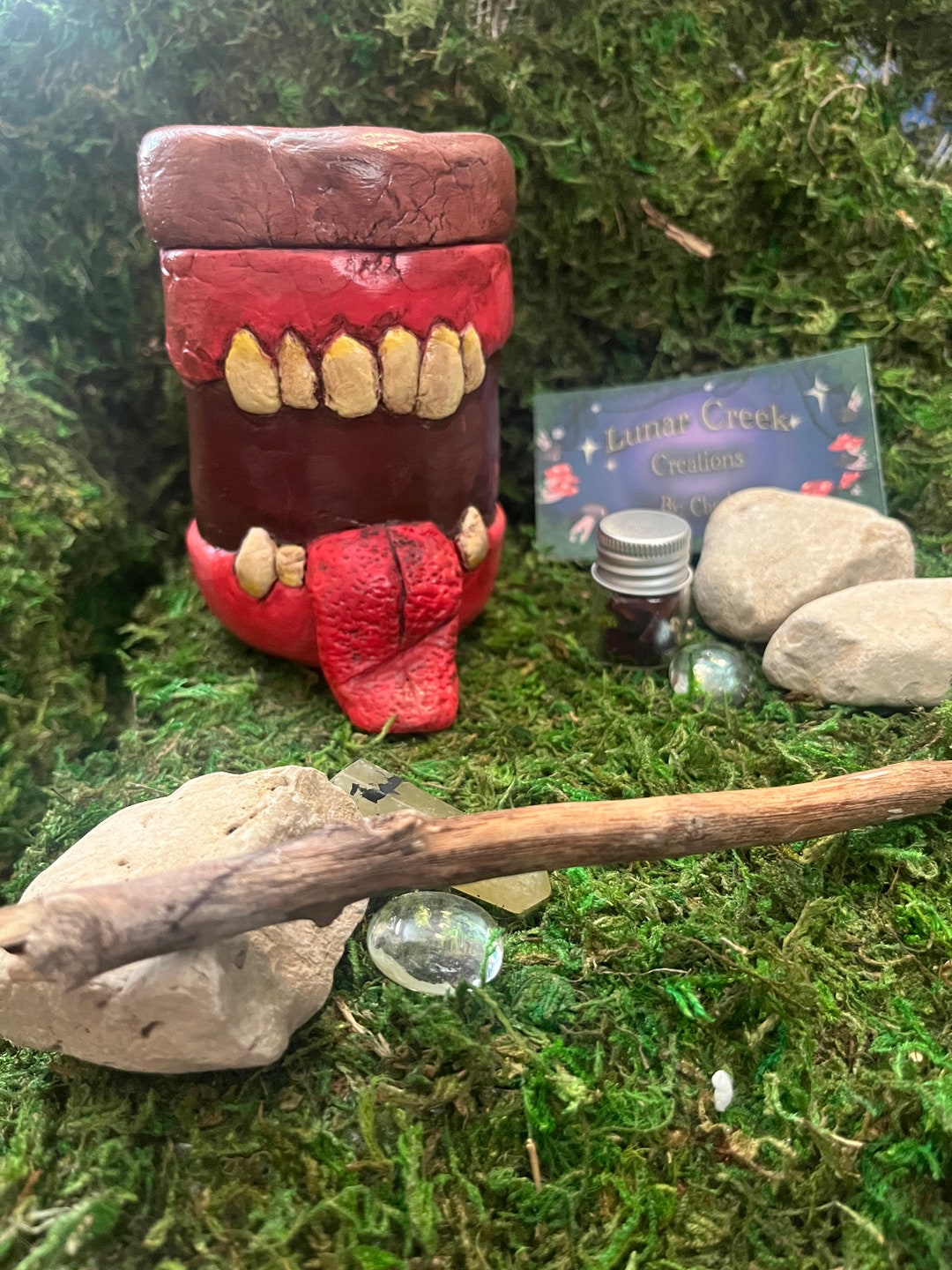 Freak Jar, Tongue and Teeth - Etsy