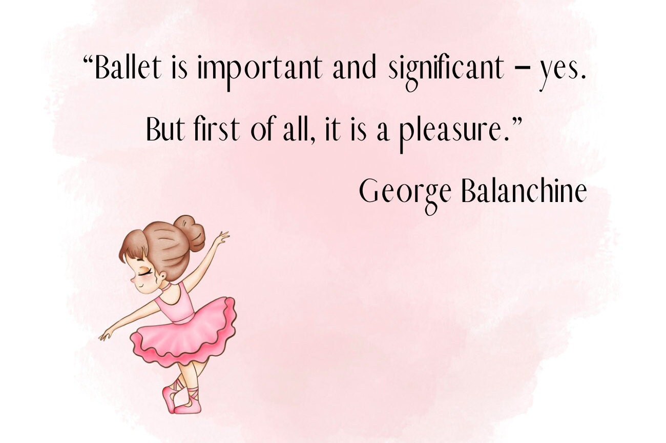 Pointe of Inspiration: A Booklet of Motivational Quotes for Ballet ...