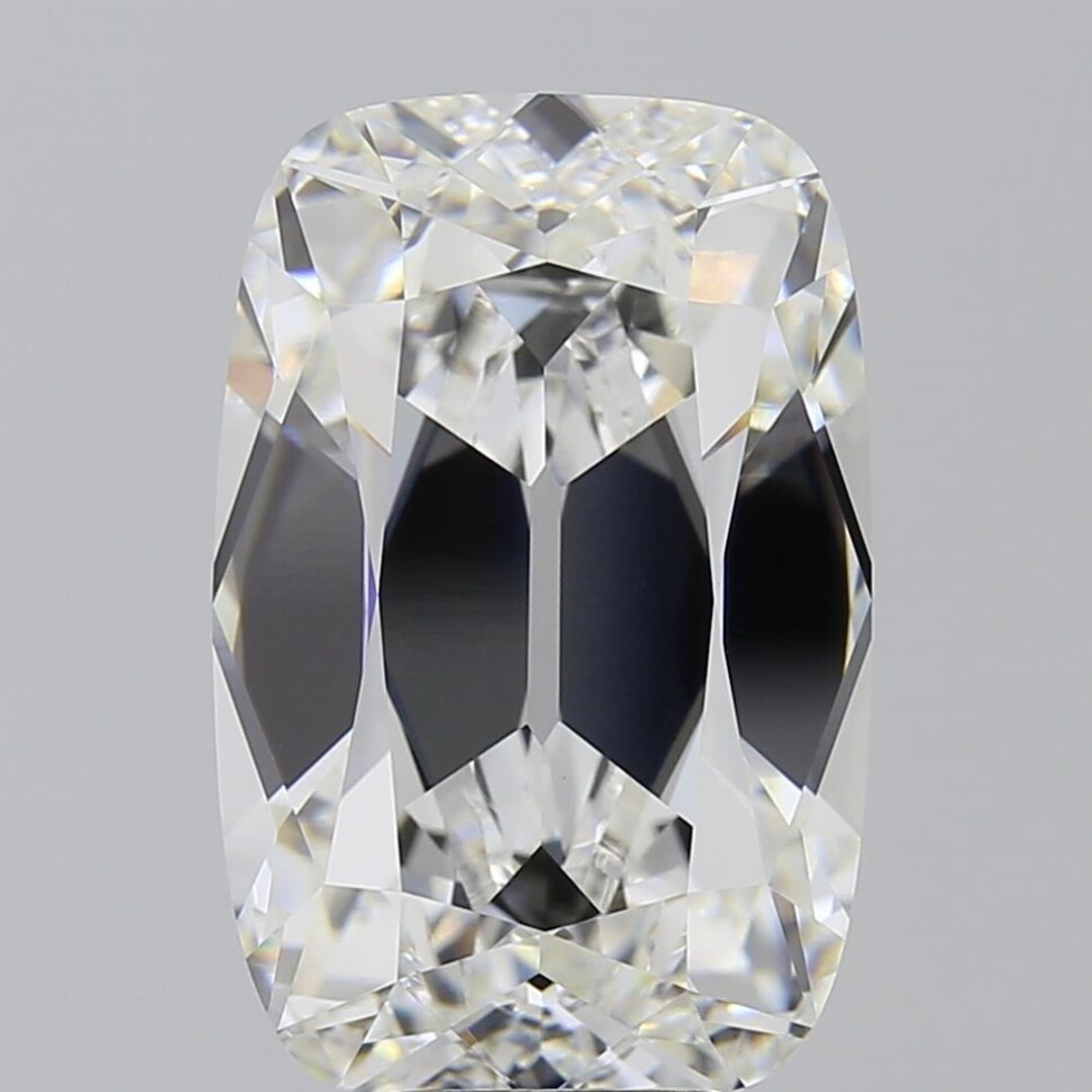 9.03ct Old Miner Cut Lab Grown Diamond | G VVS2 IGI Certified - Etsy
