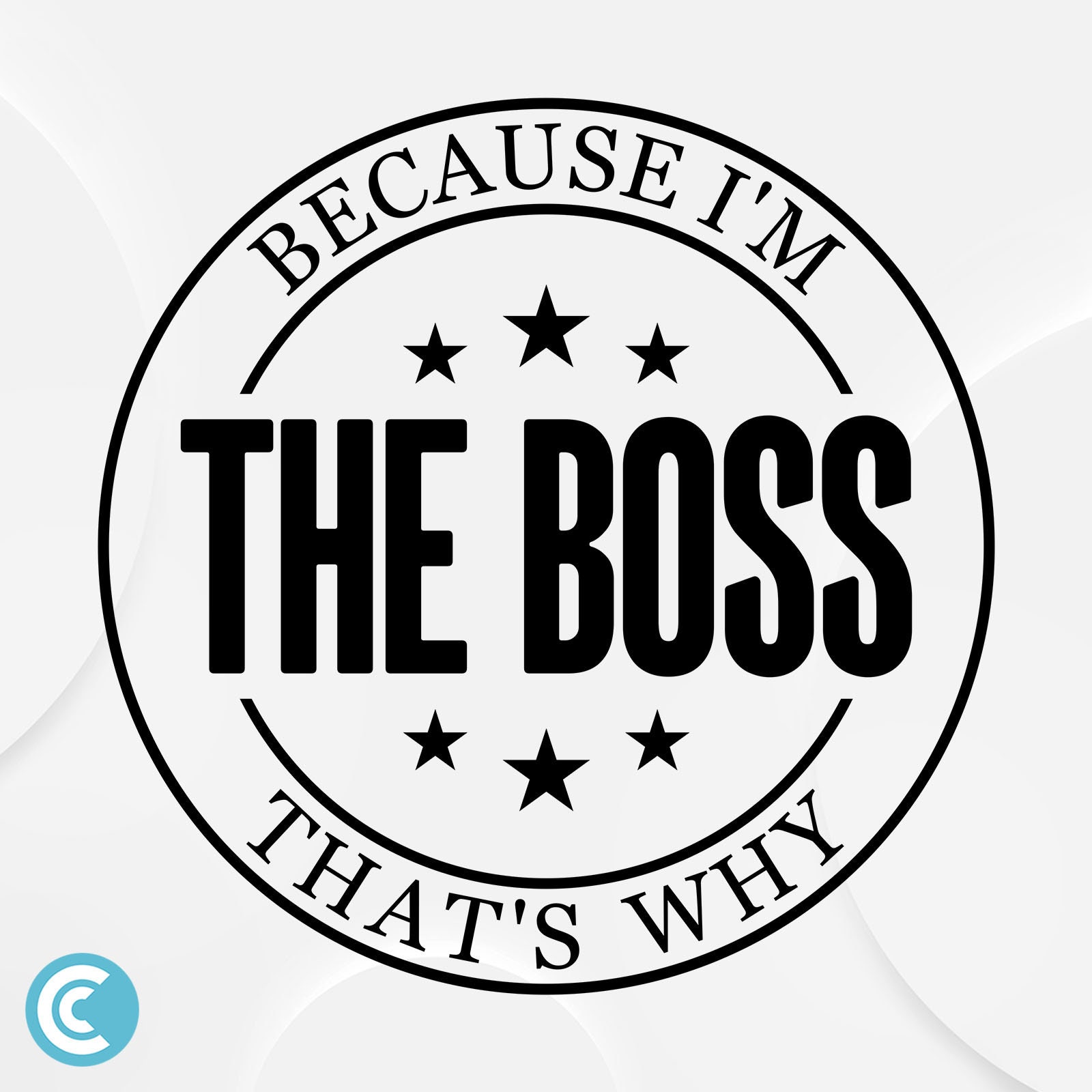 Im The Boss Logo