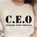 CEO Svg, Conquer Every Obstacle Svg, Boss Svg, Business Svg ...