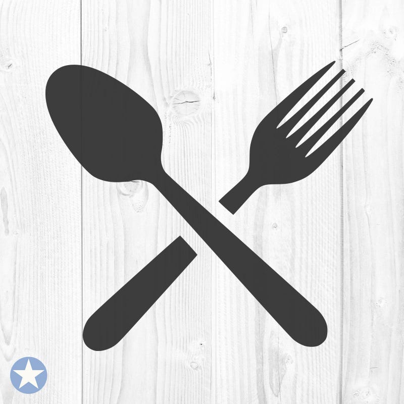 Fork Stencils - Etsy