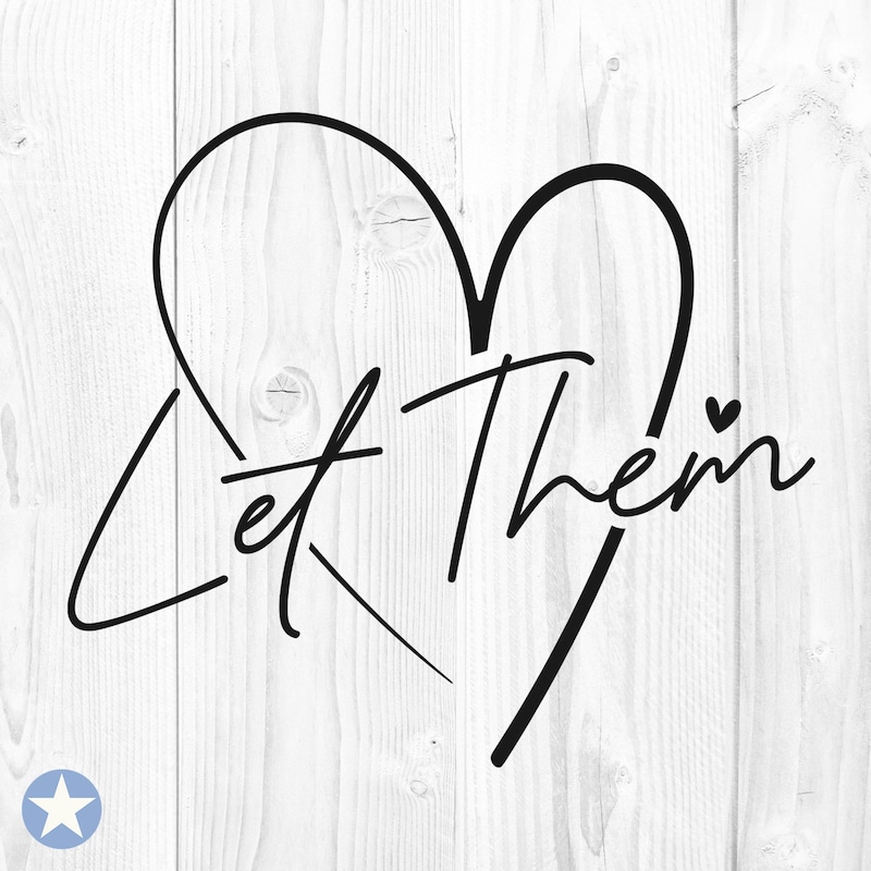 Let Them Svg - Etsy