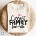 Current Family Favorite Svg, Baby Svg, Baby Shower Svg, Baby Quotes Svg ...