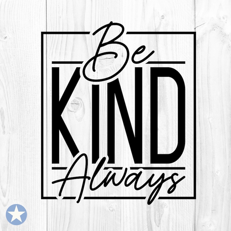 Kind Svg - Etsy