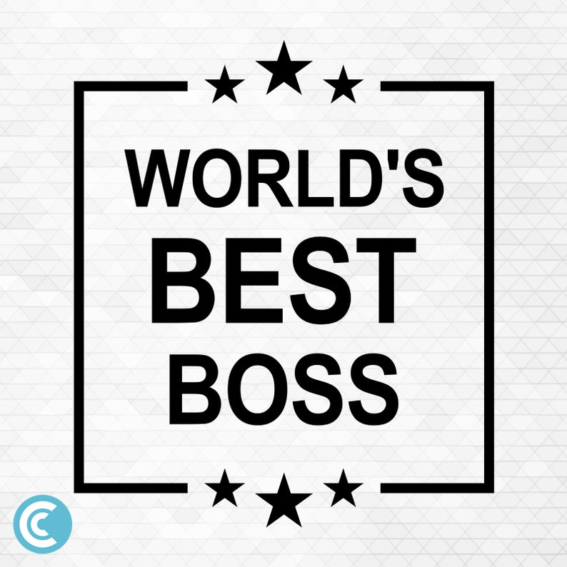 World's Best Boss Svg, Best Boss Svg, Boss Svg, Gift for Boss Svg ...