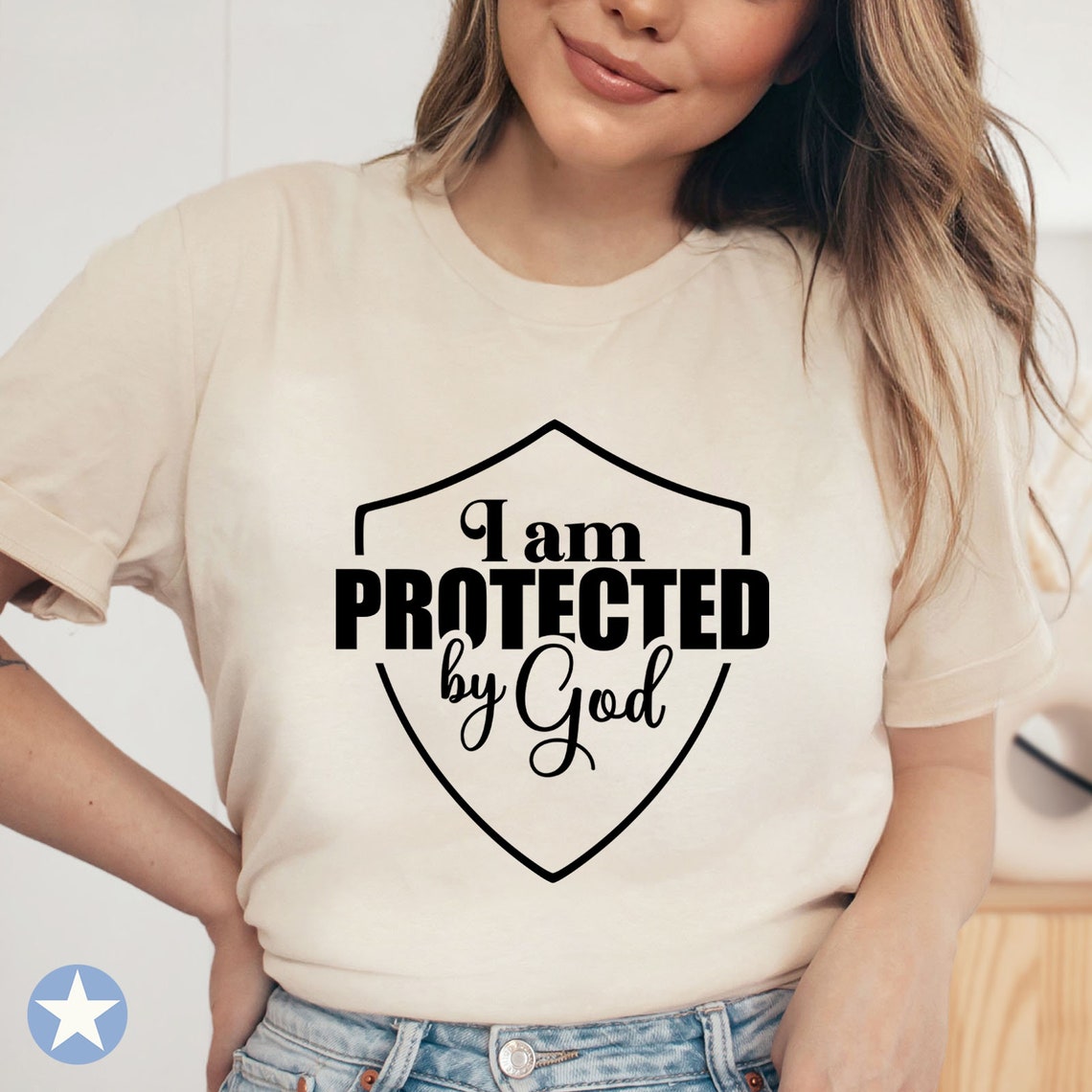 I Am Protected by God Svg, God Svg, Christian Svg, Faith Svg, Religious ...