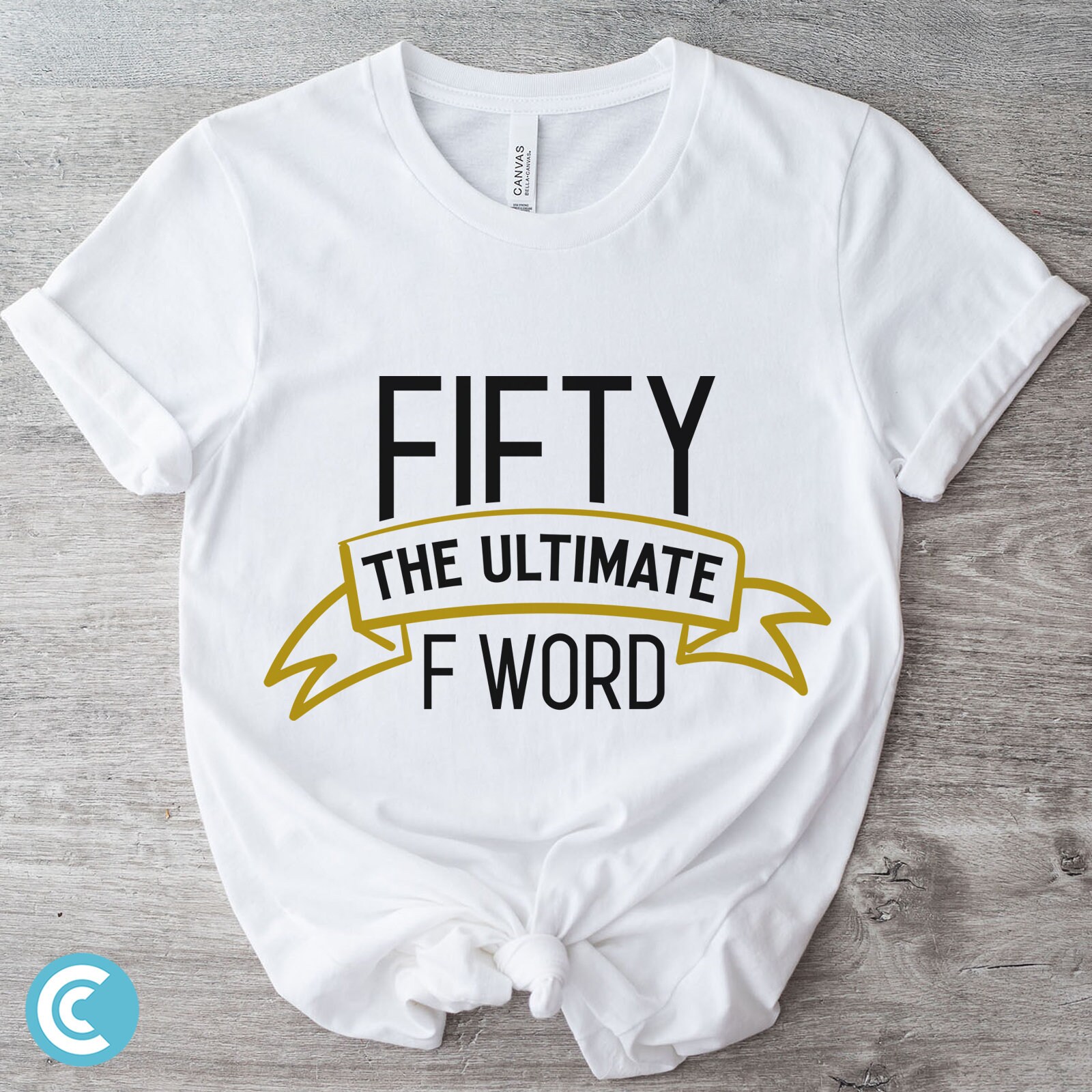 Fifty the Ultimate F Word Svg Fifty Svg 50th Birthday Svg - Etsy
