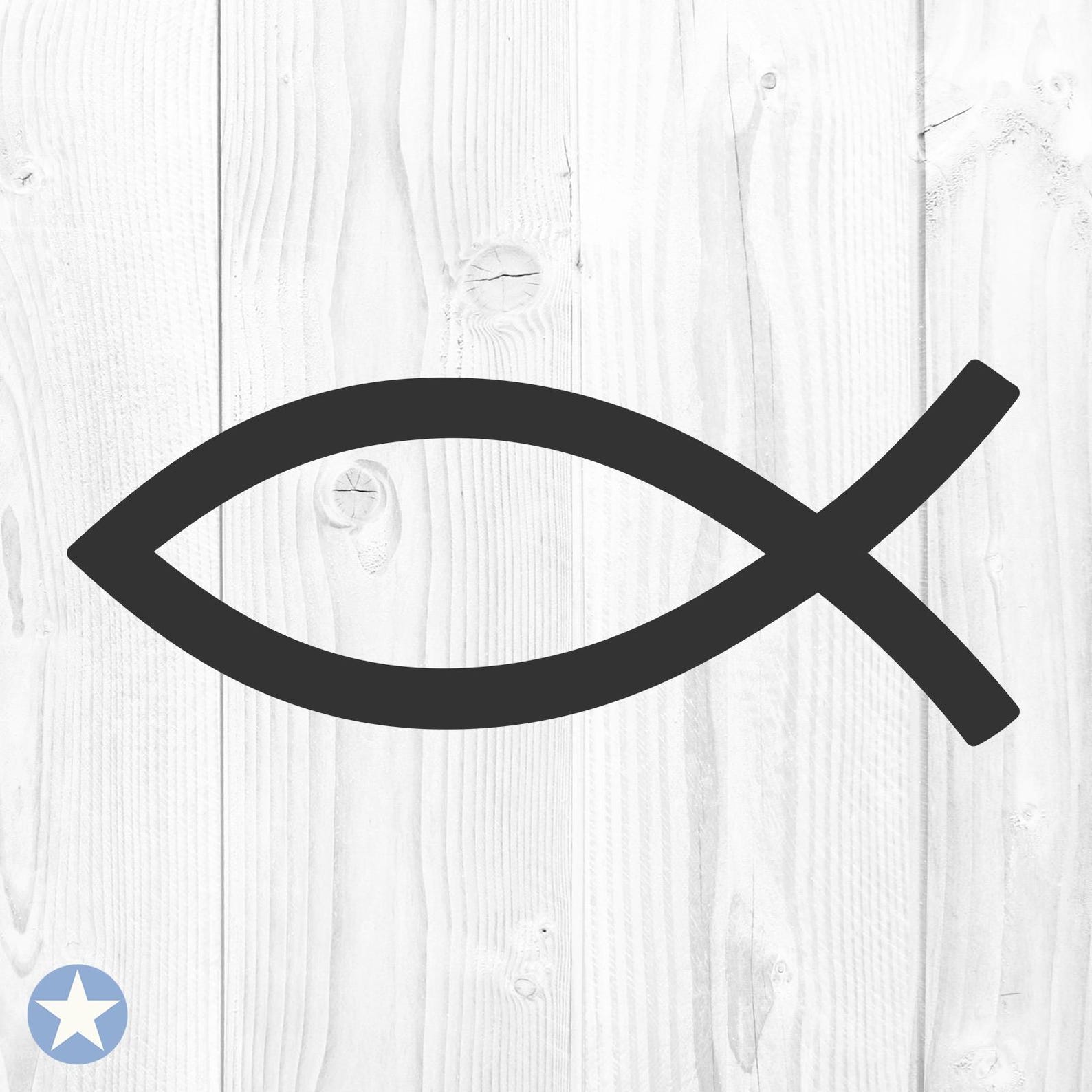 Christian Fish Svg, Jesus Fish Svg, Ichthys Svg, Christian Svg ...