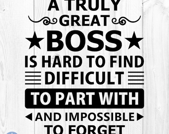 It is One Thing to Be A Boss Svg, Boss Svg, Thank You Boss Svg, Mentor ...