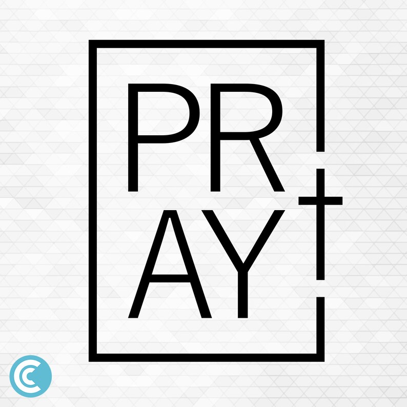 Pray Svg, Christian Svg, Faith Svg, God Svg, Jesus Svg, Cross Svg ...