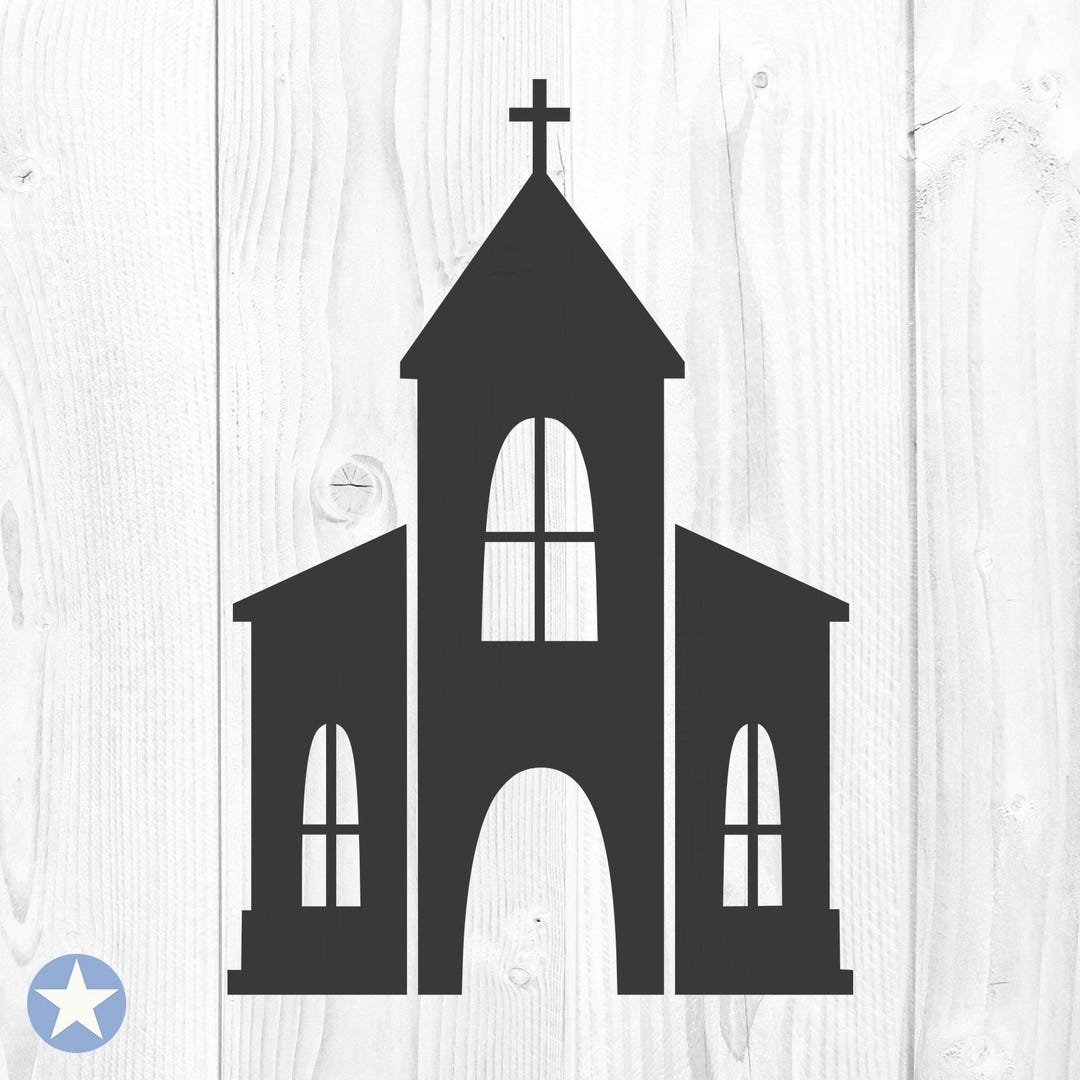 Church Svg, Church Clipart Svg, Church Vector Svg, Christian Church Svg ...