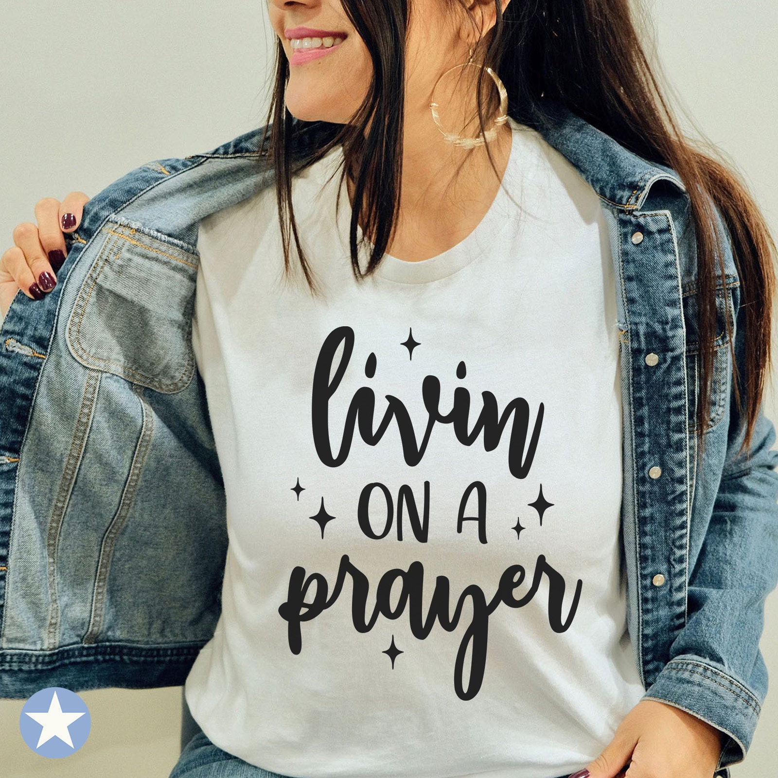 Livin on A Prayer Svg, Pray Svg, Prayer Svg, Pray Big Svg, Pray More ...