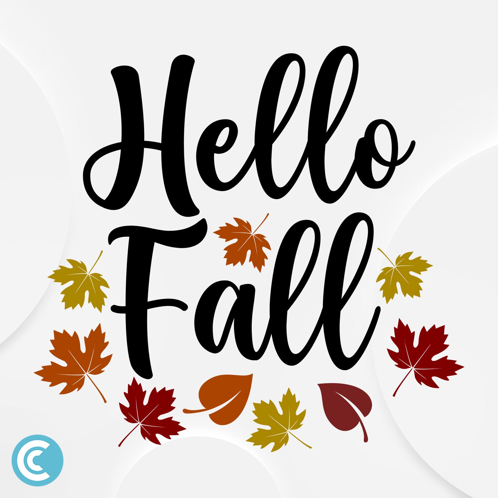 Hello Fall Svg Fall Svg Autumn Svg Fall Welcome Svg Autumn - Etsy