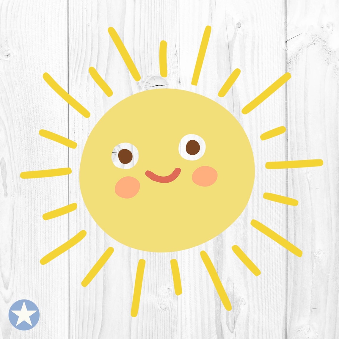 Smiling Sun Svg, Sun Svg, Smiling Svg, Happy Sun Svg, Summer Sun Svg ...