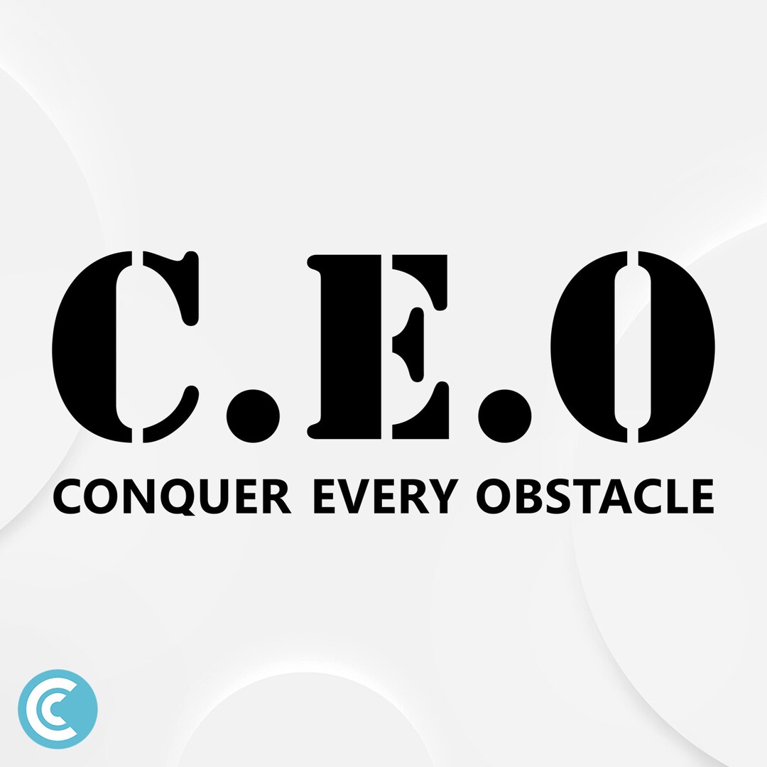 CEO Svg Conquer Every Obstacle Svg Boss Svg Business Svg - Etsy