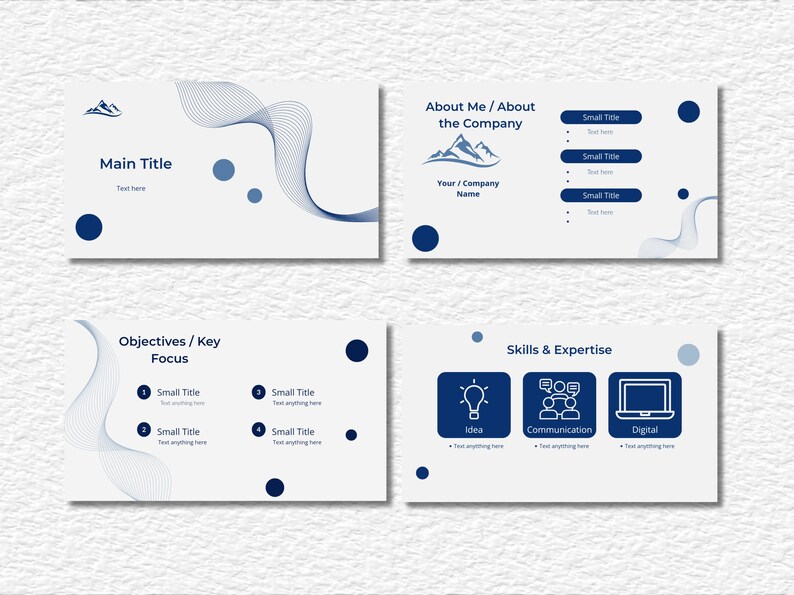 Bluewave Business – Professional Canva Presentation Template | 10 ...