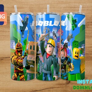 Roblox Tumbler Wrap Roblox Png Roblox Sublimation Unique - Etsy UK
