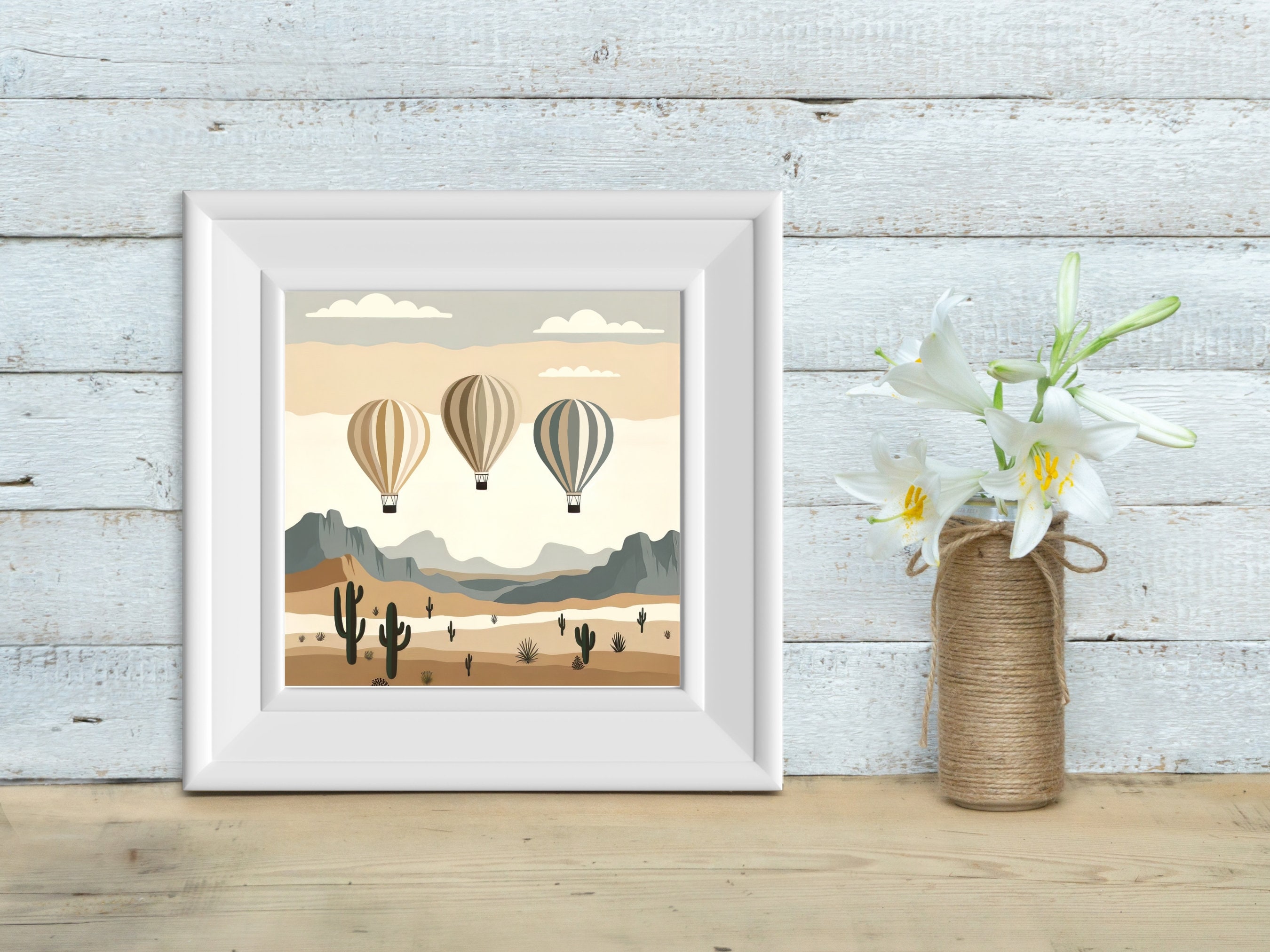 Boho Mexico Art Set of 8 printable Wall Decor Cultural Landscapes ...