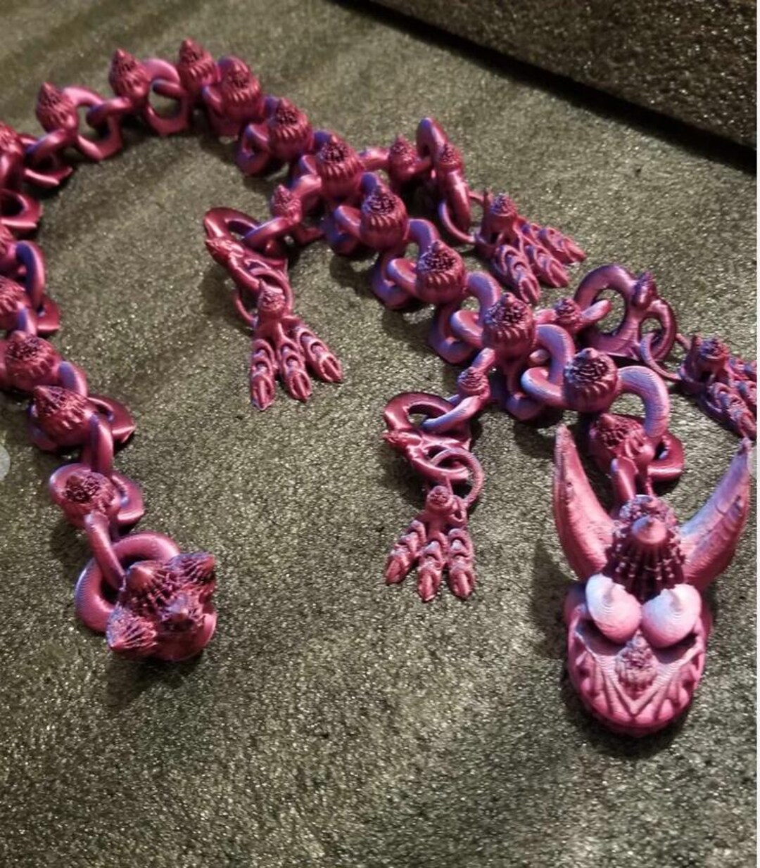 3D Printed Articulated Cornish Pixie Dragon mystery Color - Etsy