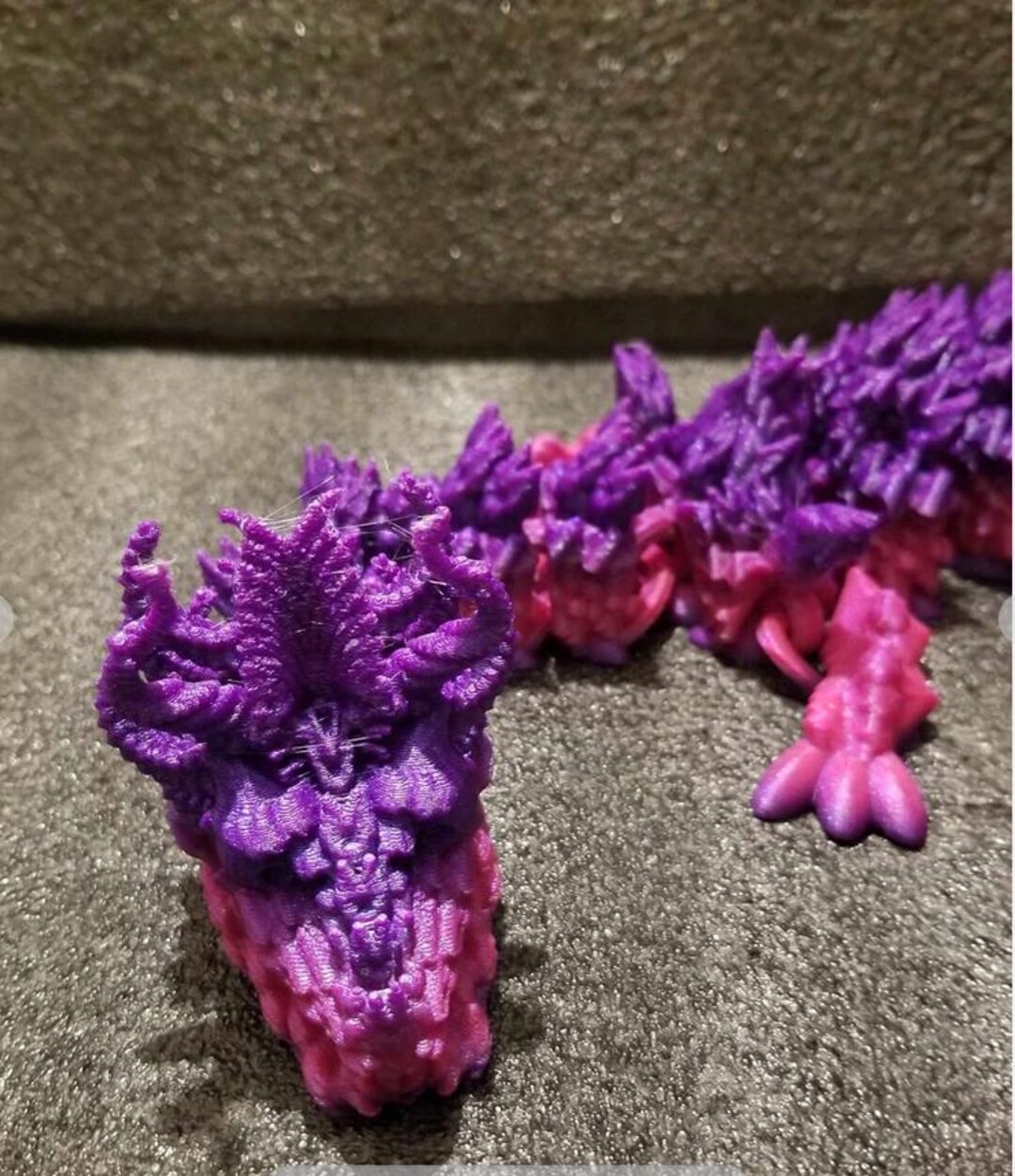 3D Printed Articulated Rasta Dragon mystery Color - Etsy