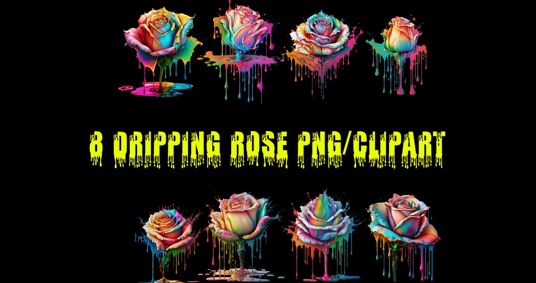 Dripping Rose Png Dripping Png Dripping Paint Png Png Rose Png ...