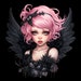 Pink-pastel-goth-fairy 2 - Etsy