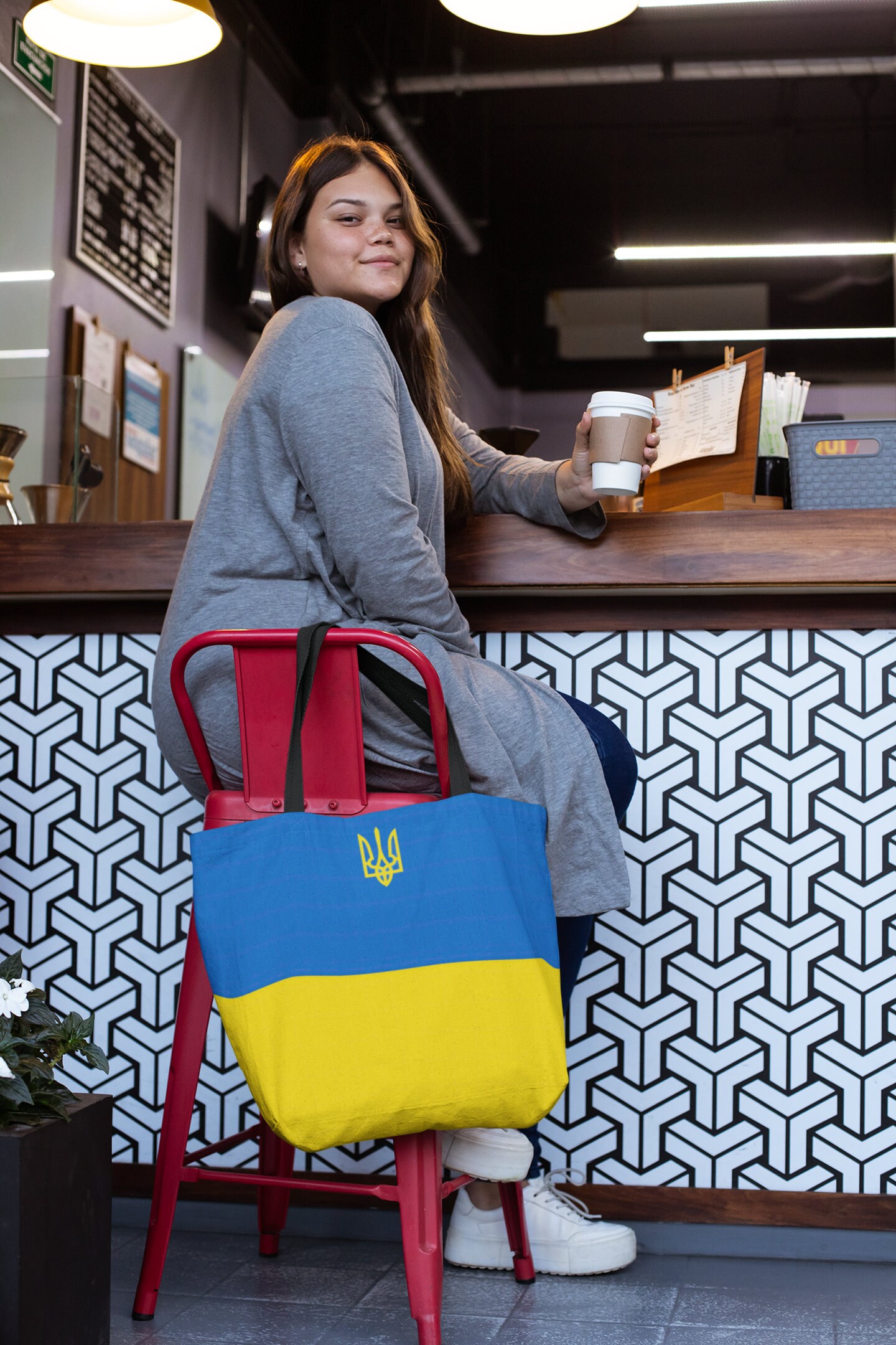Ukraine Flag Themed Tote Bag Stand With Ukraine Flag Bag Ukraine Seller ...