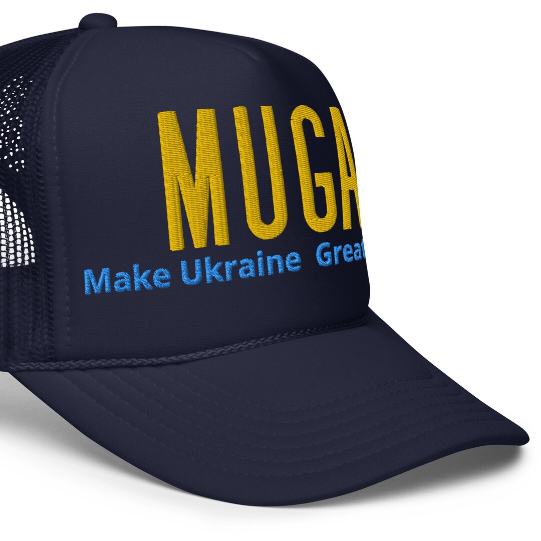 MUGA - Make Ukraine Great Again Foam Trucker Hat - Etsy