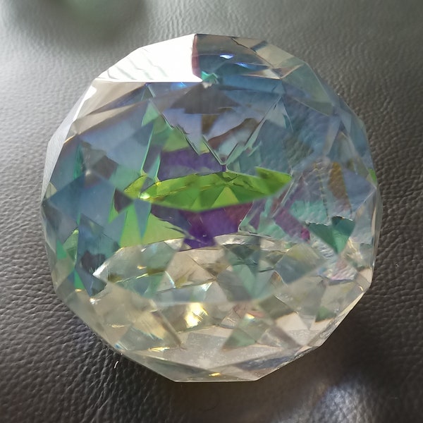 Crystal Paperweight - Etsy UK