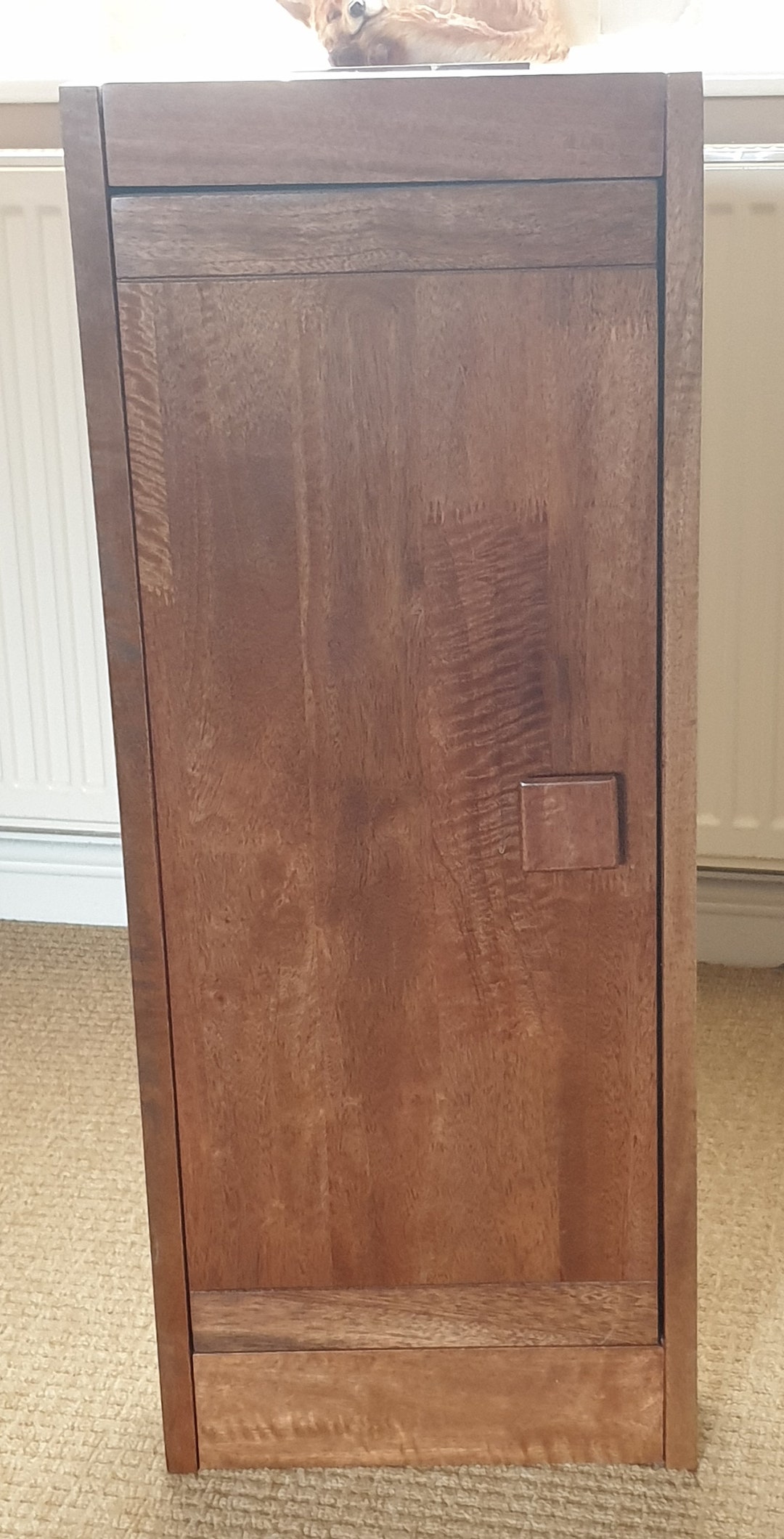 Corner Mango Wood Shelving Unit - Etsy