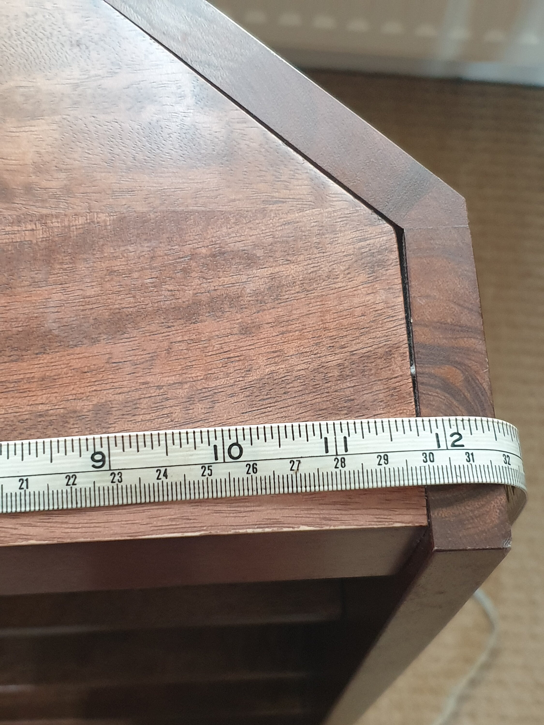 Corner Mango Wood Shelving Unit - Etsy