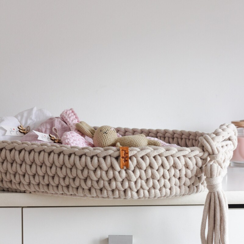 Baby Changing Basket - Etsy