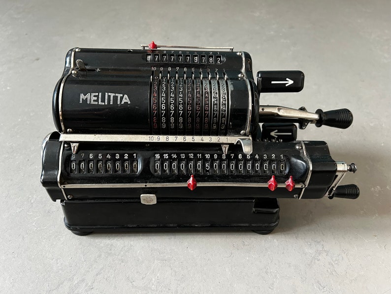 Antique Calculator - Etsy