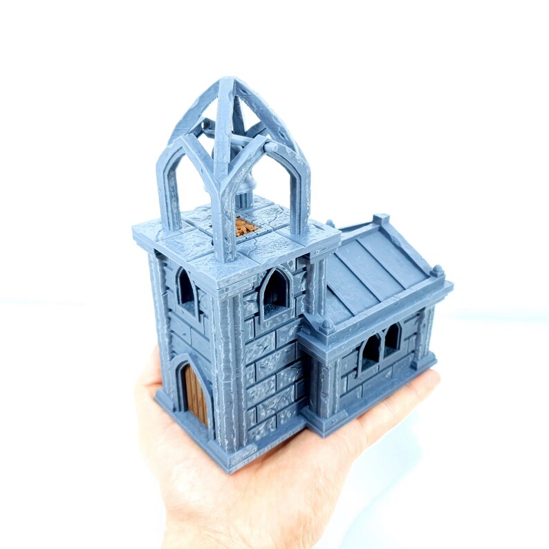 Digital STL File Download for Church Tabletop Terrain - Etsy