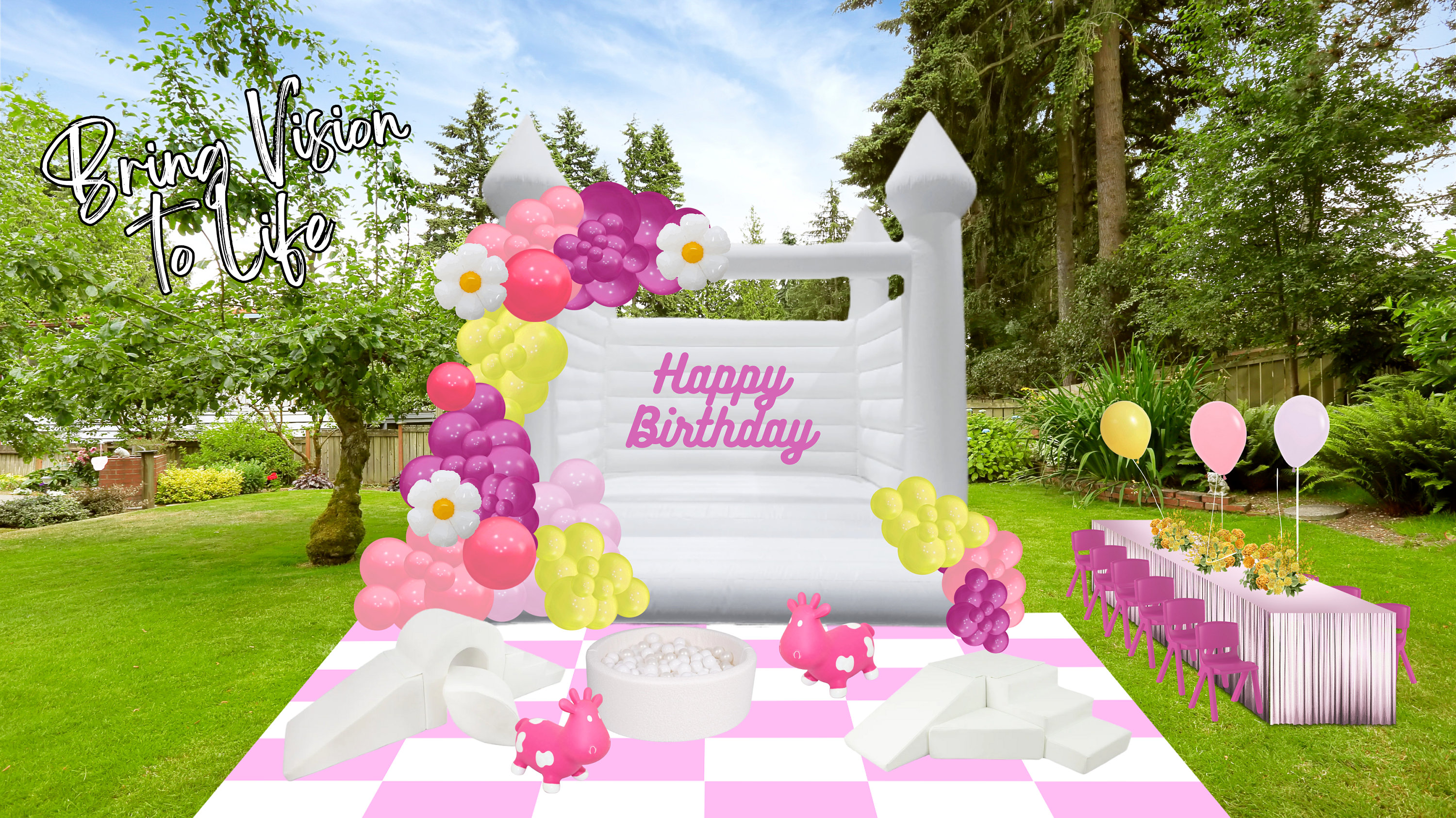 KIDS PARTY PROPS Bundle, Event Styling, Party Backdrop, Baby Shower ...