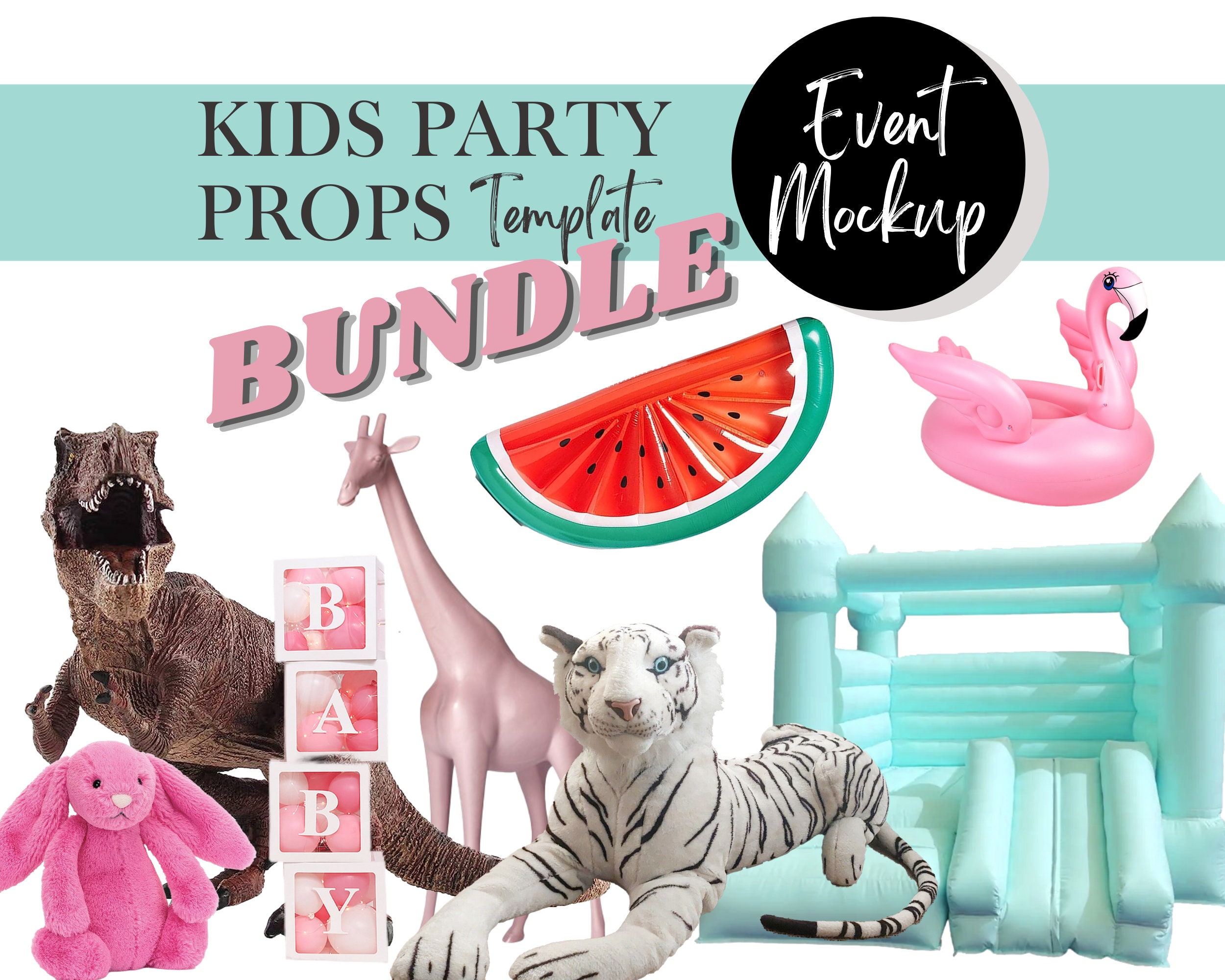 KIDS PARTY PROPS Bundle Event Styling Party Backdrop Baby - Etsy
