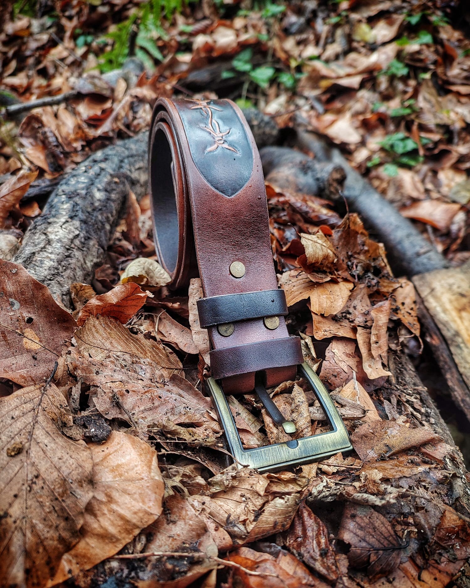 Men's Leather Belt, Turquoise Vintage Style Belt, Men's Leather ...