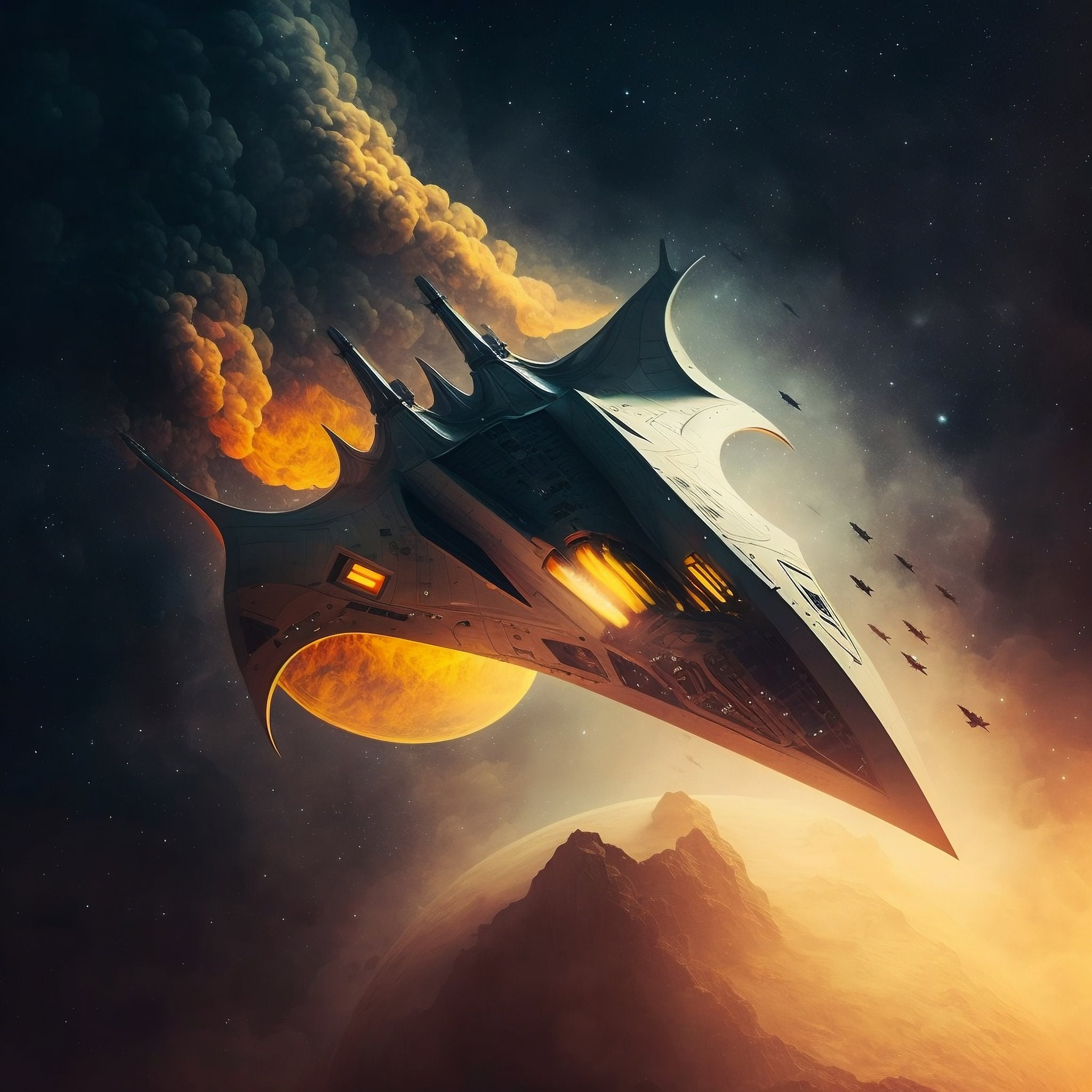 Spaceship Artwork