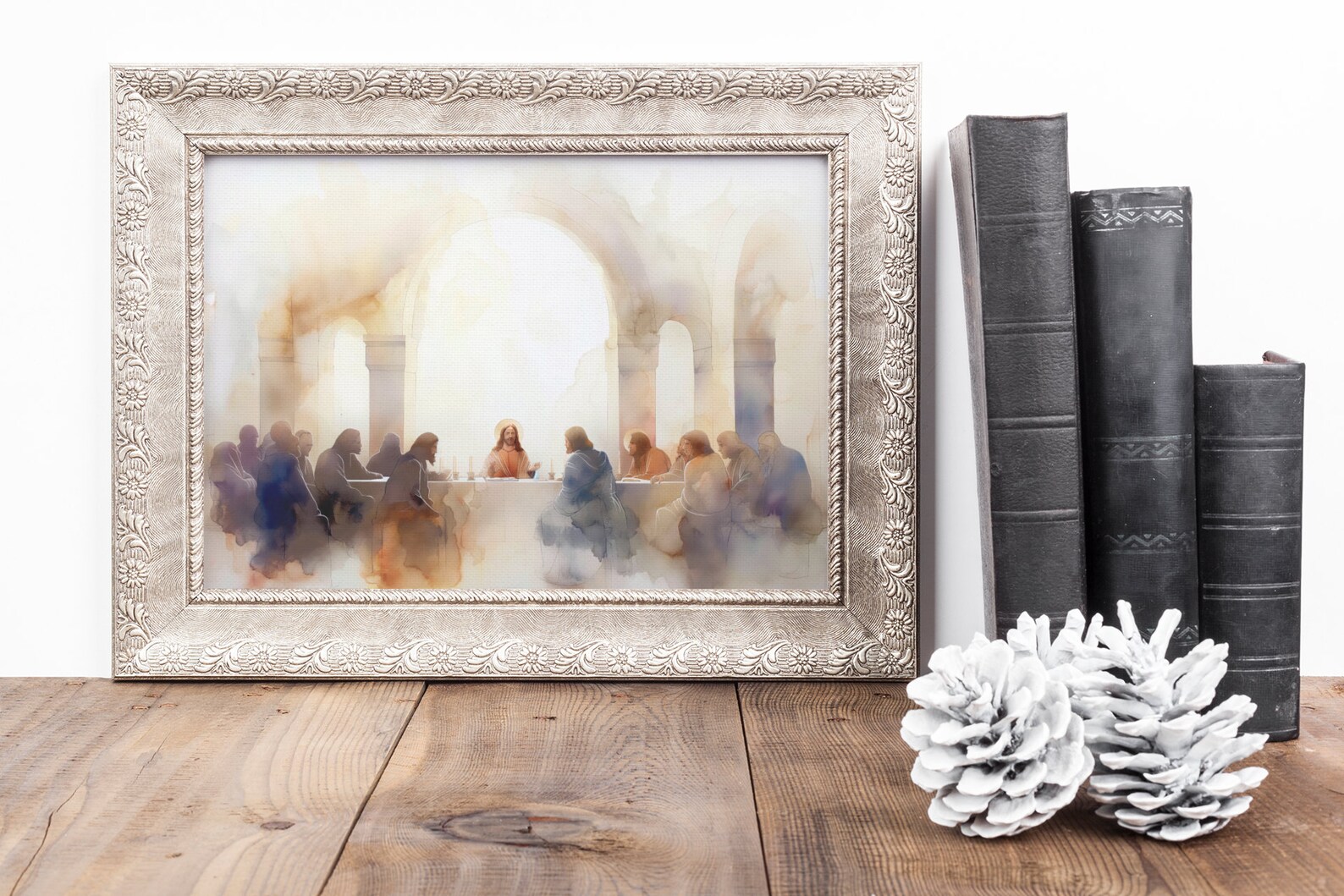 The Last Supper Wall Art Printable Poster | Jesus With Apostles Digital ...