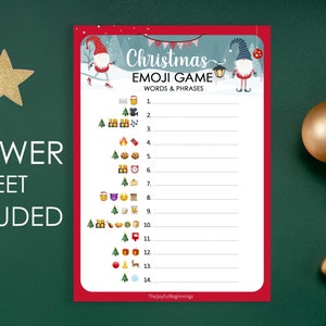 Christmas Emoji Game Bundle Christmas Songs and Christmas Movies ...