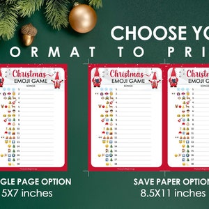 Christmas Emoji Game Bundle Christmas Songs and Christmas Movies ...