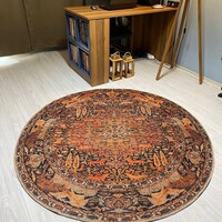 Round Rug - Etsy