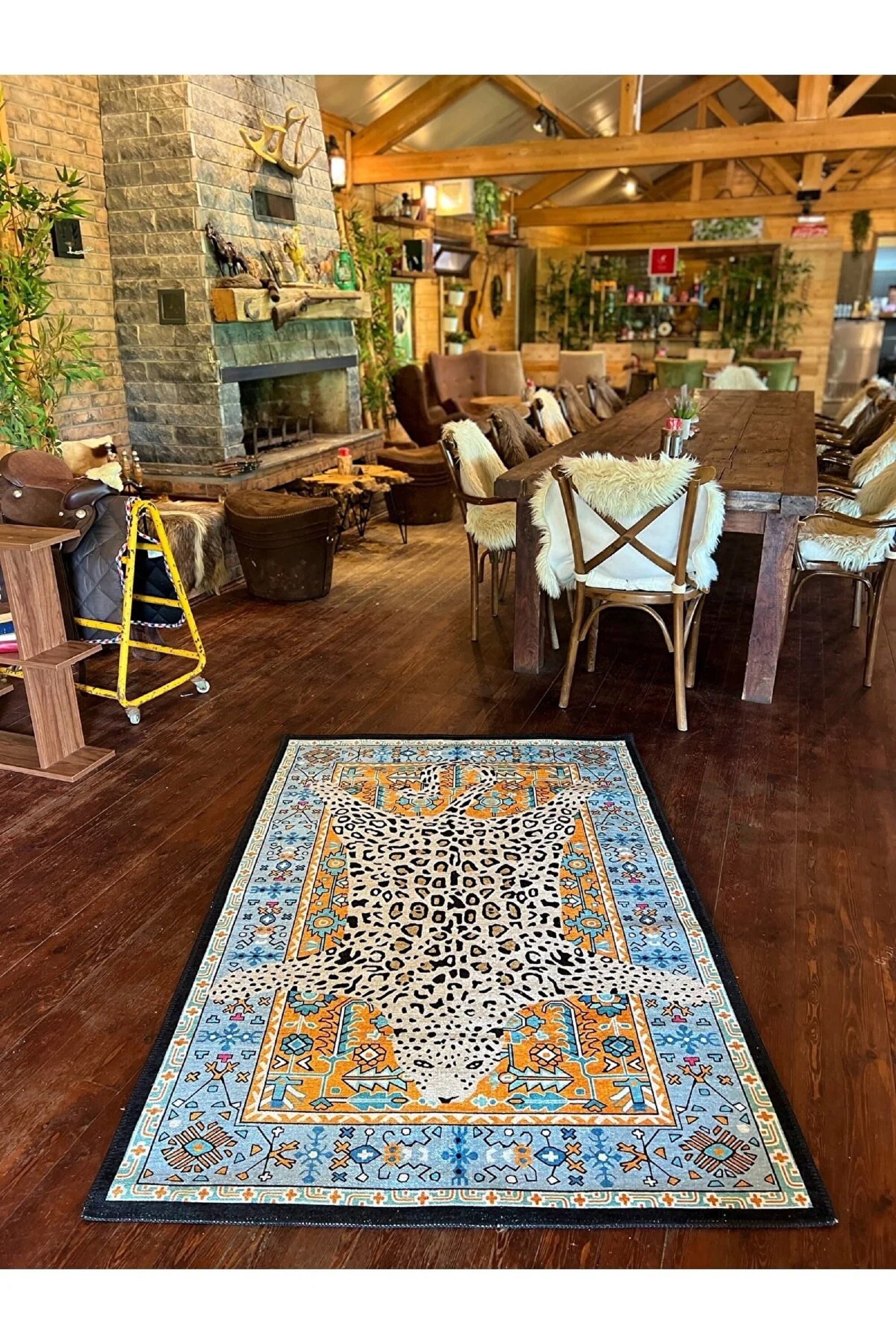 Tiger Rug, Tiger Rug Tibetan, Tiger Rug Blue, Rug Vintage, Tiger Rug ...