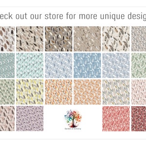 Neutral Boho Floral Seamless Pattern - Browns, Beiges, Cream Botanical ...